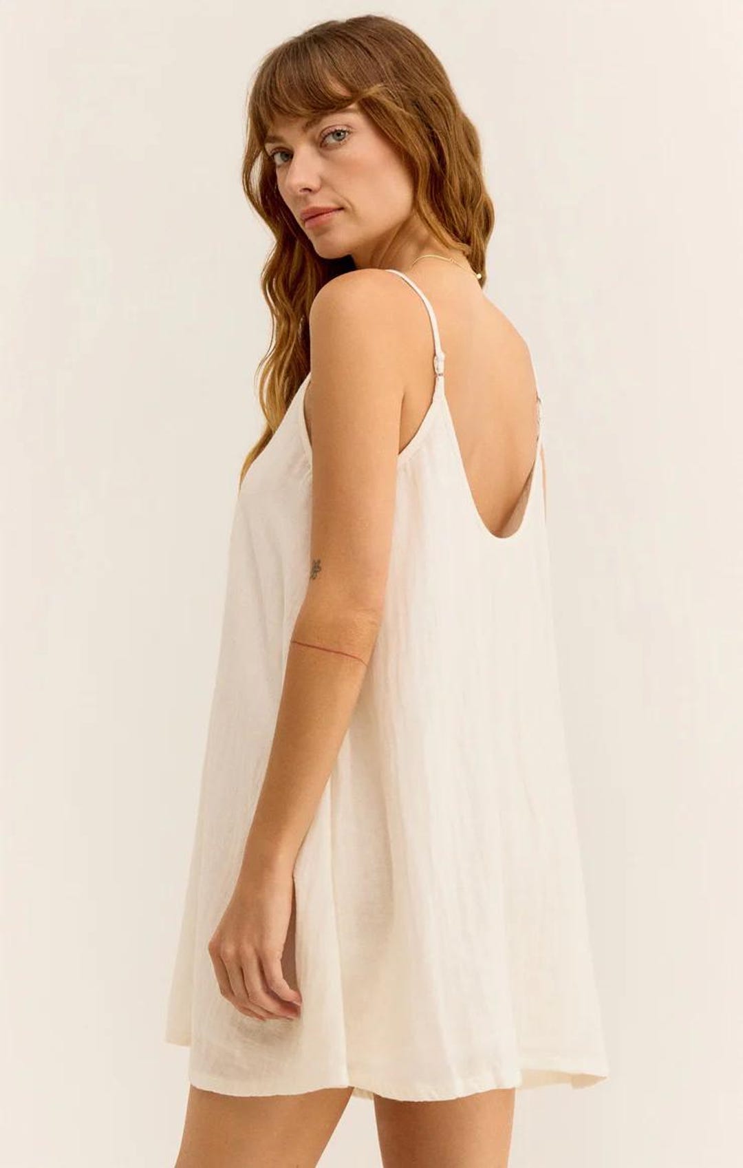 100% Cotton Muslin Mini Nightgown – Lightweight & Breathable Sleepwear ...