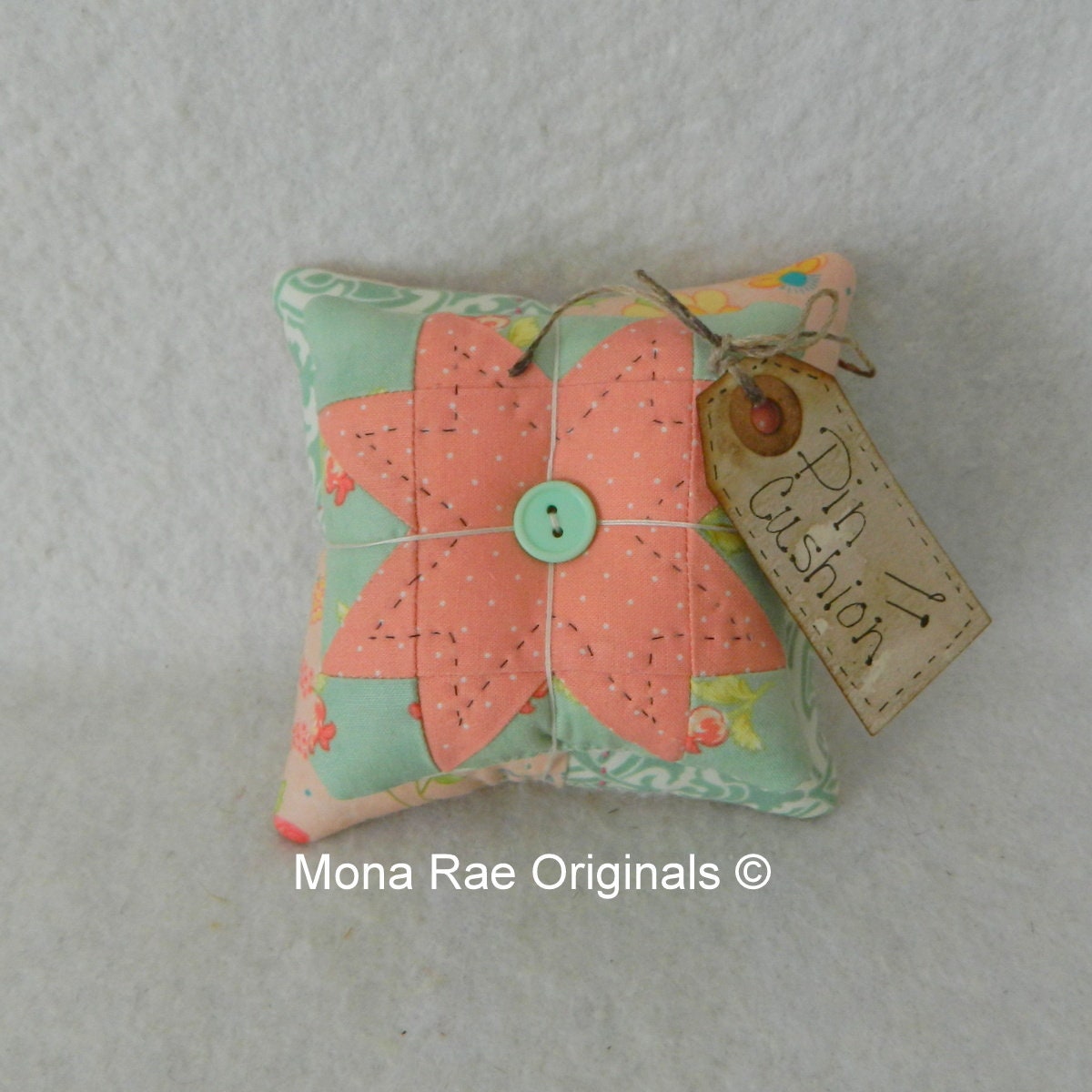 Pin Cushion Original Design Pin Keeper Mothers Day | Etsy