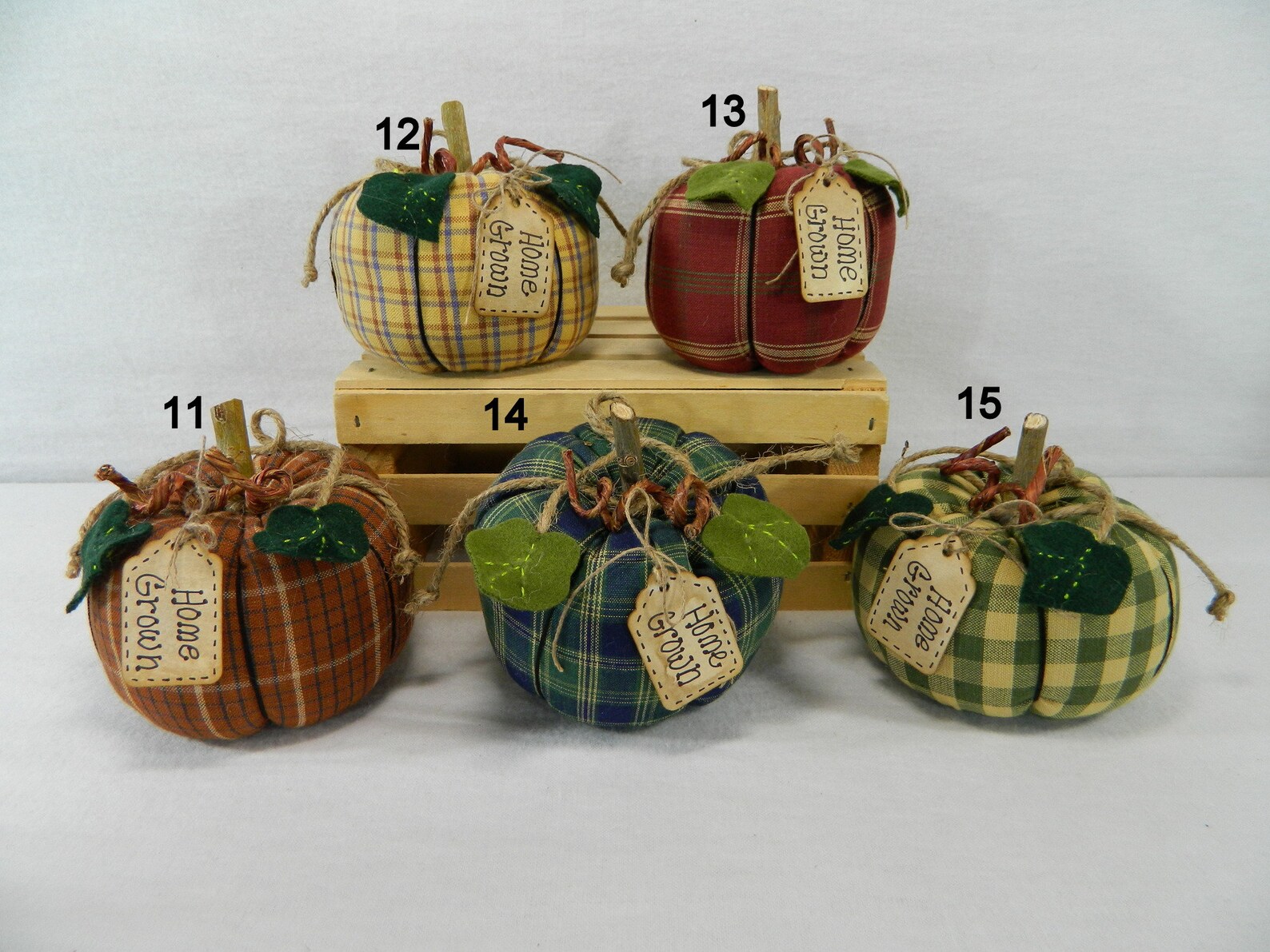 Small Stuffed Fabric Pumpkins 4 Tall X 4 Wide - Etsy