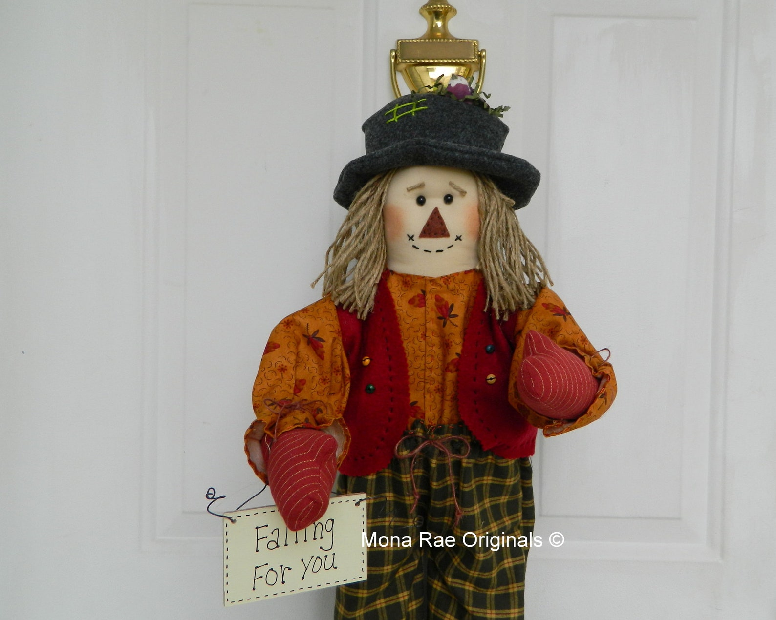 Mr. Scarecrow 30 Inches Sitting or Hanging Scarecrow - Etsy