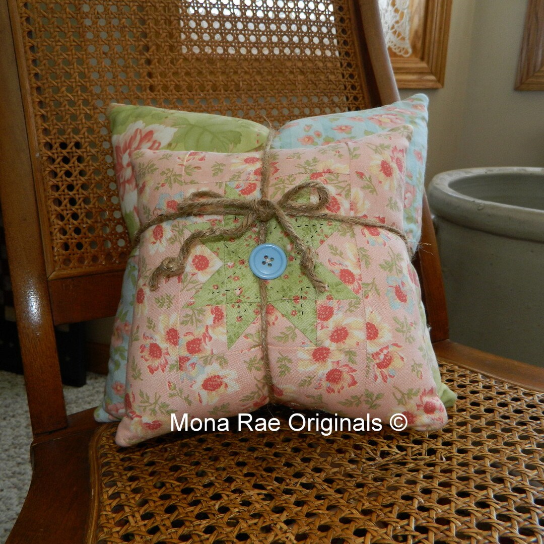 Star Stacking Decorative Pillows, 8" and 12" Pillows ~ Home Decor~ Pink ...