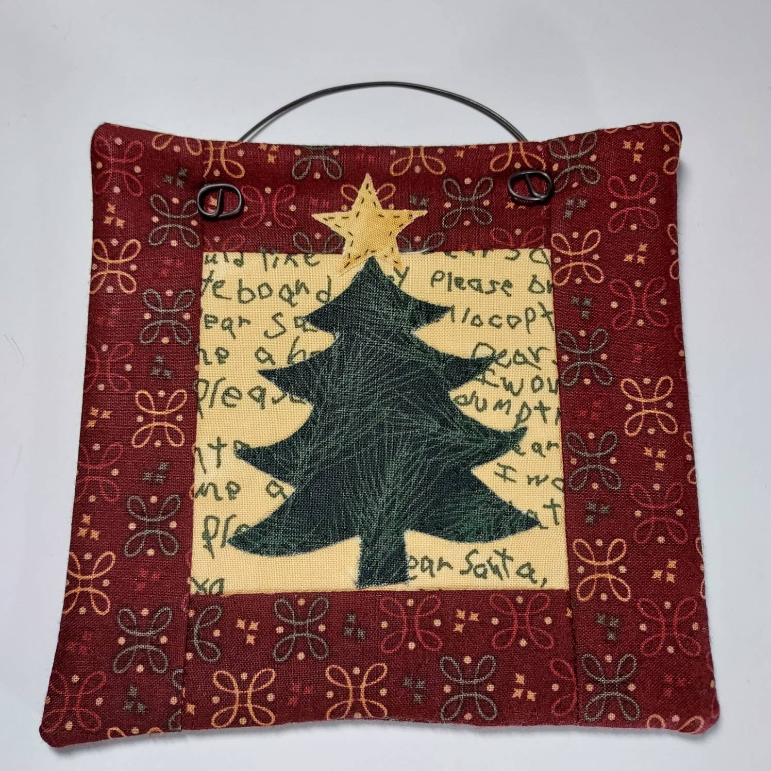 Christmas Tree Six Inch Mini Quilt - Etsy
