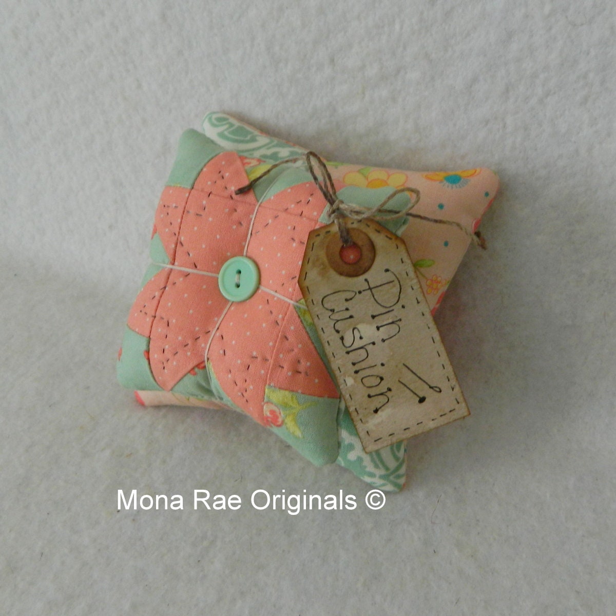 Pin Cushion Original Design Pin Keeper Mothers Day | Etsy