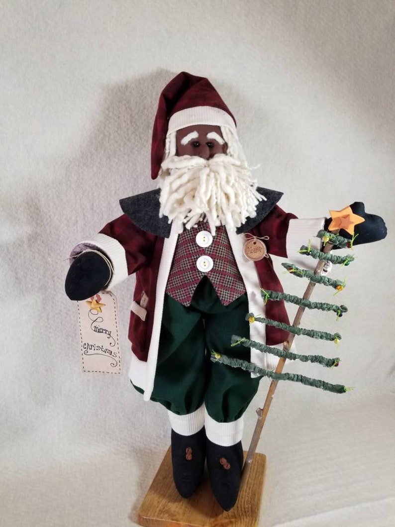 Brown Santa Claus and Mrs. 26 Inches Tall Brown Standing - Etsy