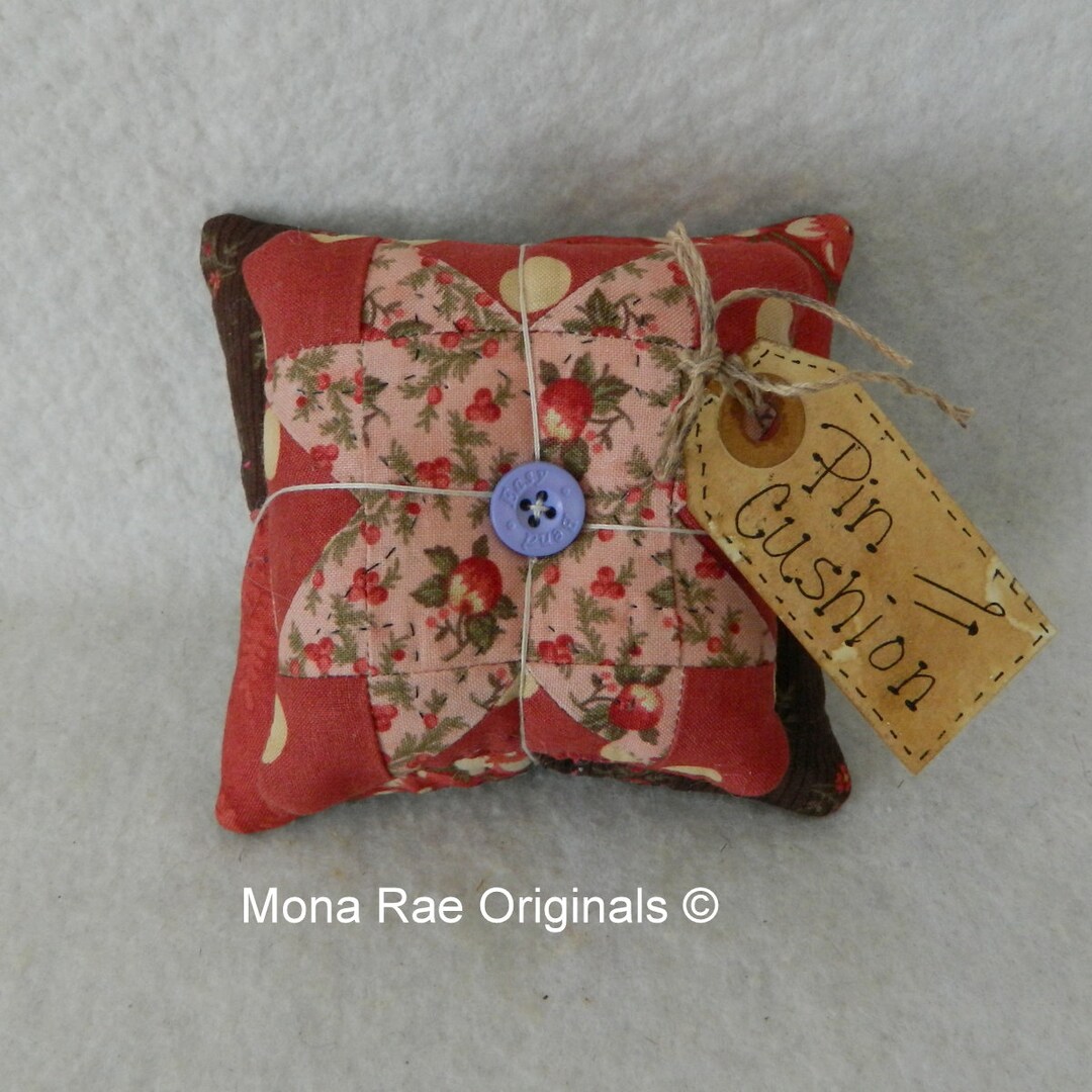 Pin Cushion - Original Design Pin Keeper ~ Mothers Day Gift, Quilting ...