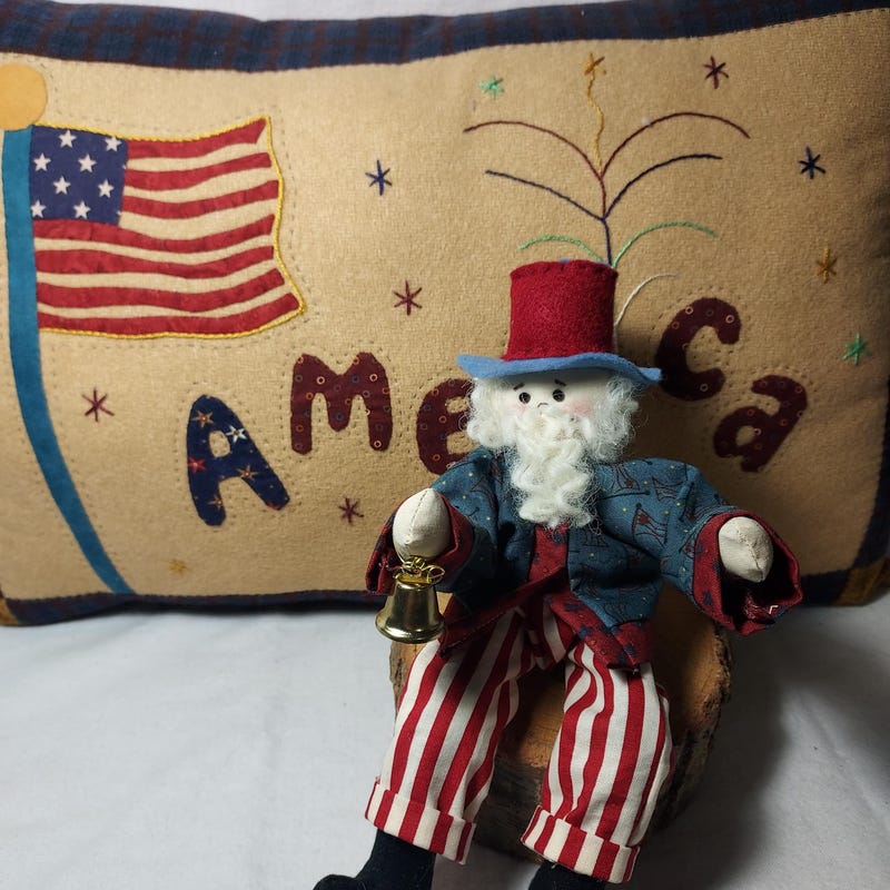 Uncle Sam Figurine - Etsy