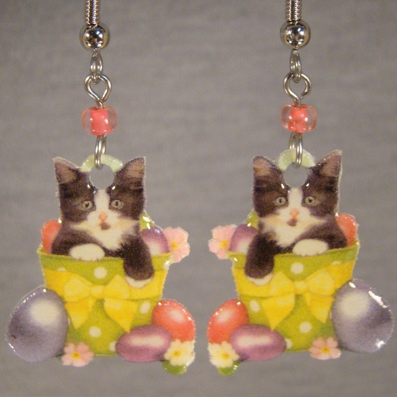 Black Cat Easter - Etsy