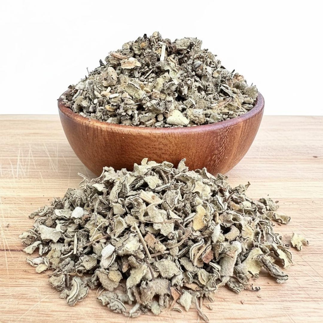 Mullein Leave Tea Verbascum Thapsus Leaf - Herbal Tea Cut & Sifted No ...