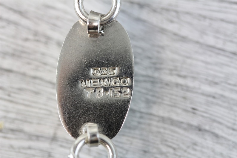 Vintage Mexico Sterling Silver 925 Chunky Link Bracelet Luxury ...