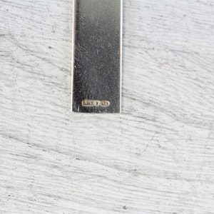 Vintage Ireland Hallmarks 925 Sterling Silver Pendant Etched Long ...