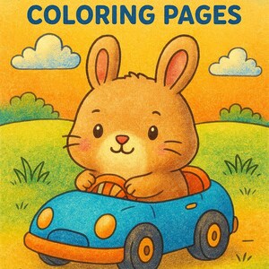 20 Cute Pets Coloring Pages for Kids – Fun and Easy Animal Coloring ...