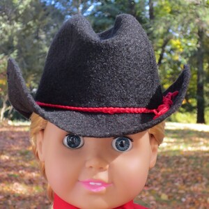 Cowboy Hat REINWEAR Sewing Pattern for 18 Inch Dolls - Etsy