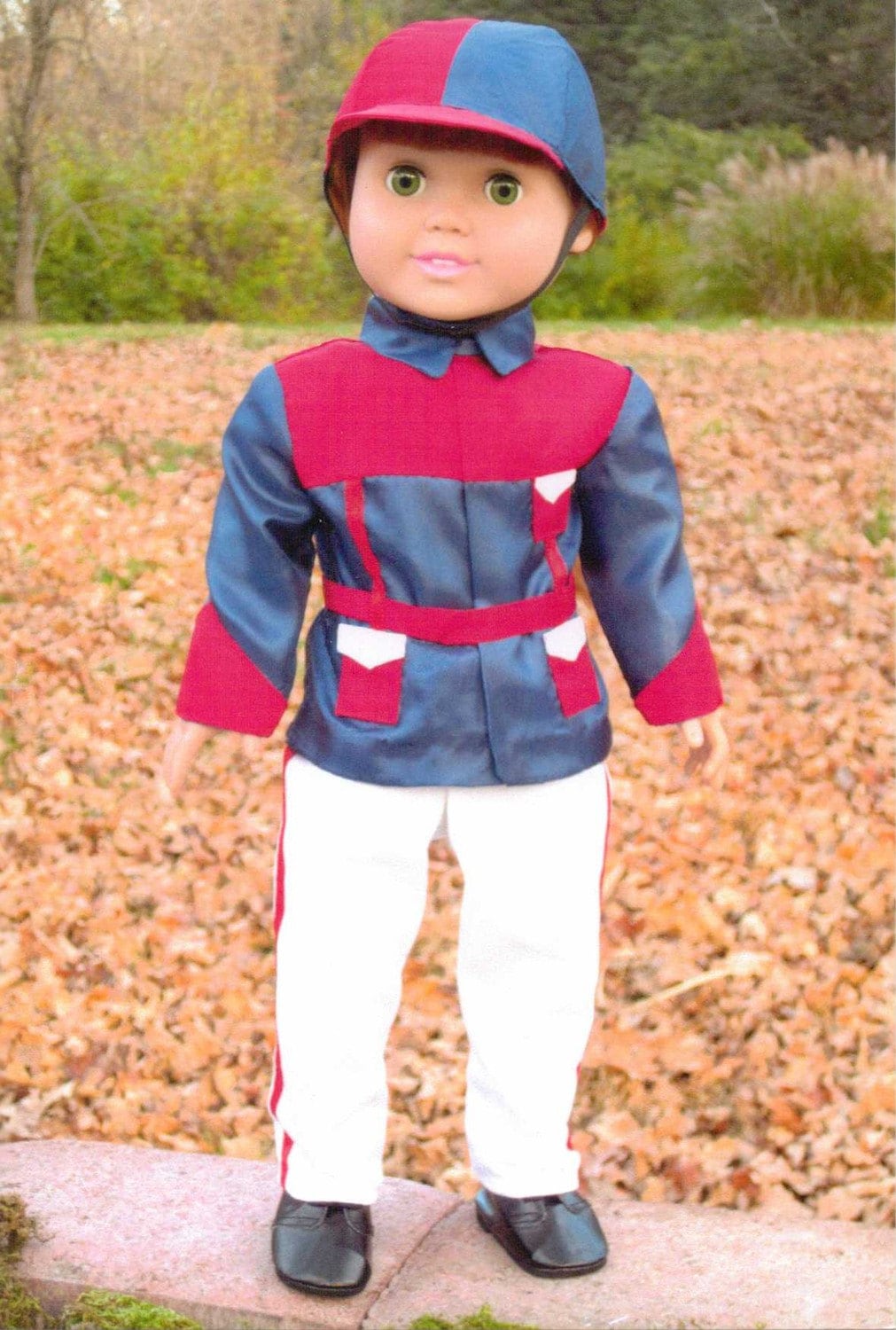 Roadster Show Silks Equestrian Sewing Pattern for 18 Inch Doll - Etsy
