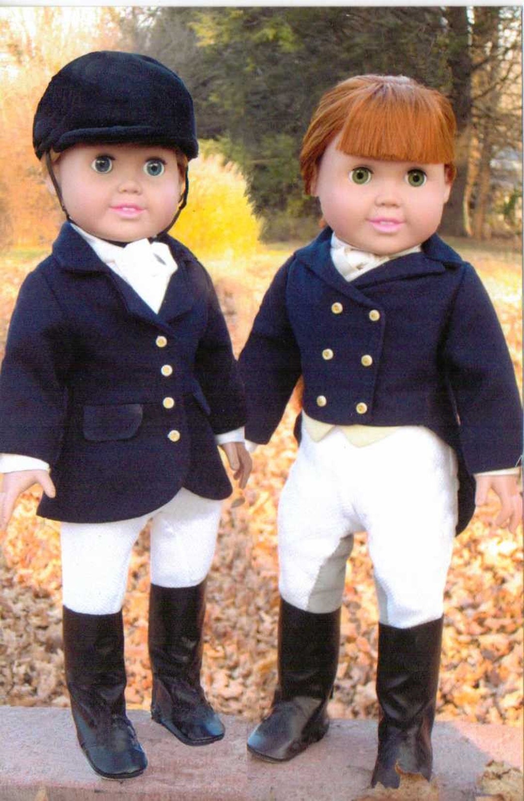 Dressage Equestrian Sewing Pattern for 18 Inch Doll - Etsy