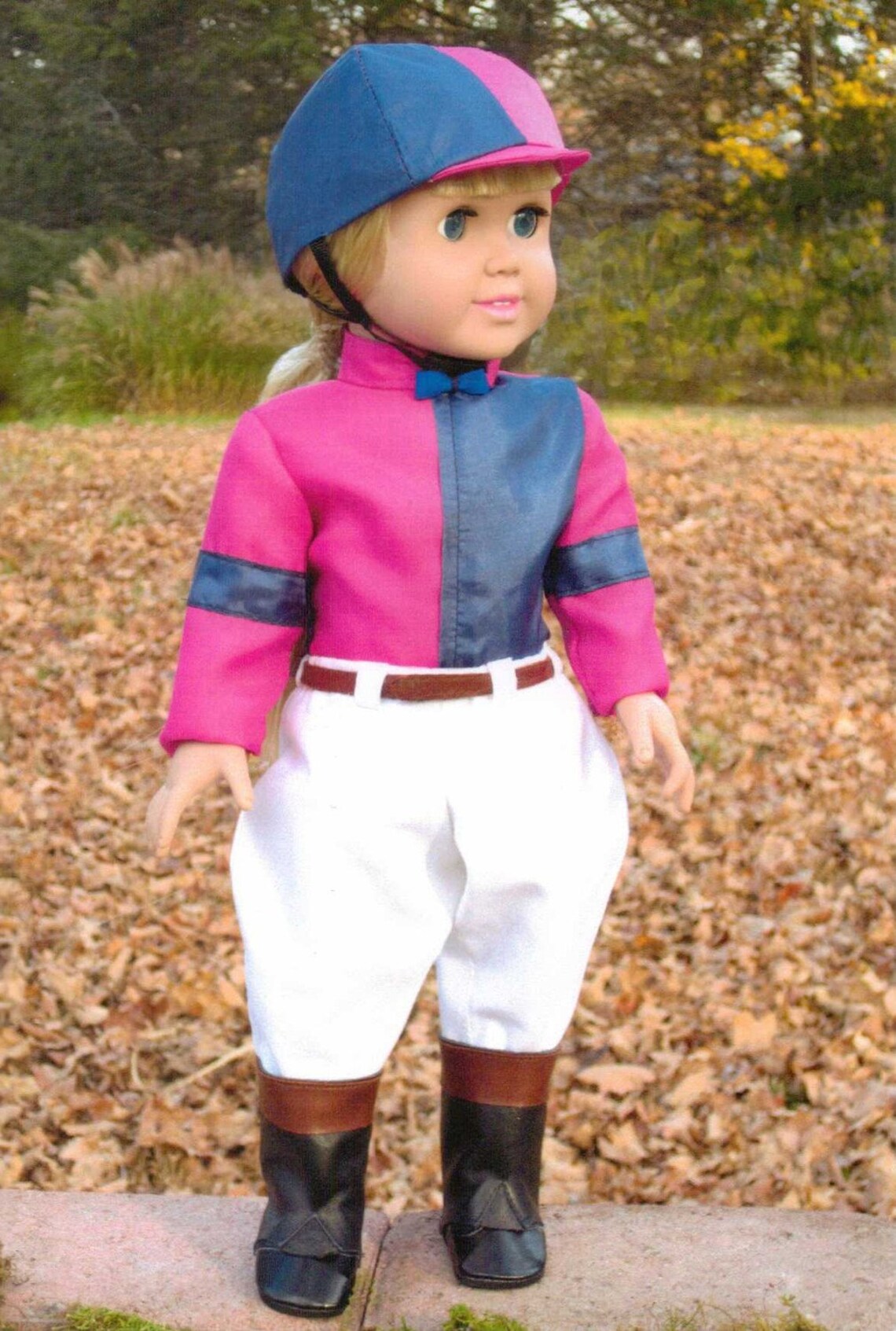 Flat Racing Silks Equestrian Sewing Pattern for 18 Inch Doll - Etsy