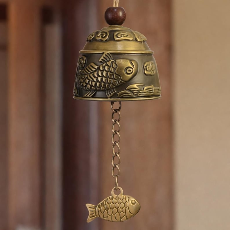 Vintage Style Bell/wind-chime - Outdoor - Etsy
