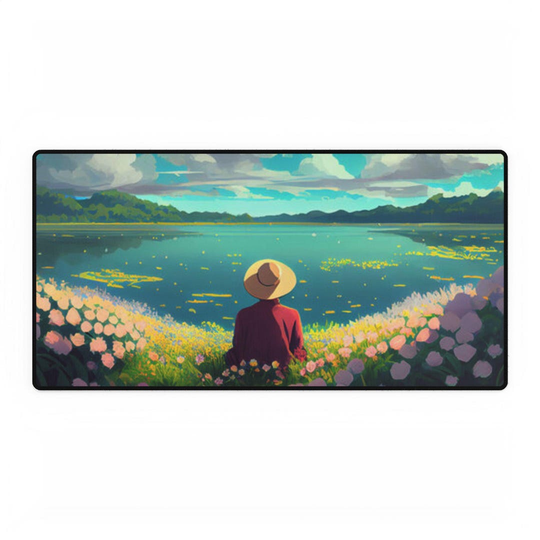 Monkey D Luffy Anime Desk Mat, Pretty Cute Gaming Pad for Office or ...