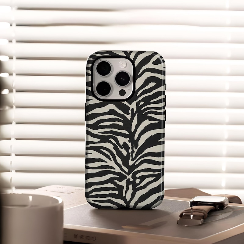 Zebra Print Phonecase - Etsy