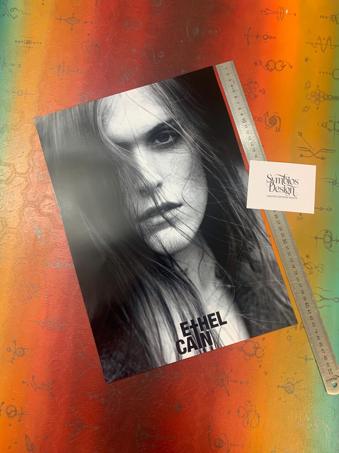 ETHEL CAIN - PORTRAIT Edition - Poster Glossy Art Print - Etsy