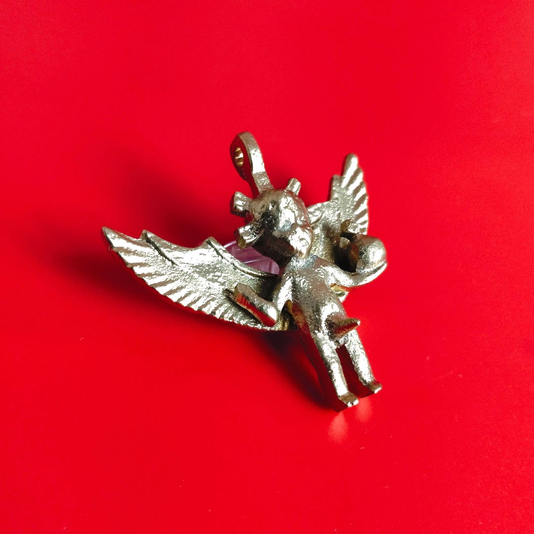 Winged Sto Niño Hubad Amulet: Filipino Amulet for Protection & Good ...