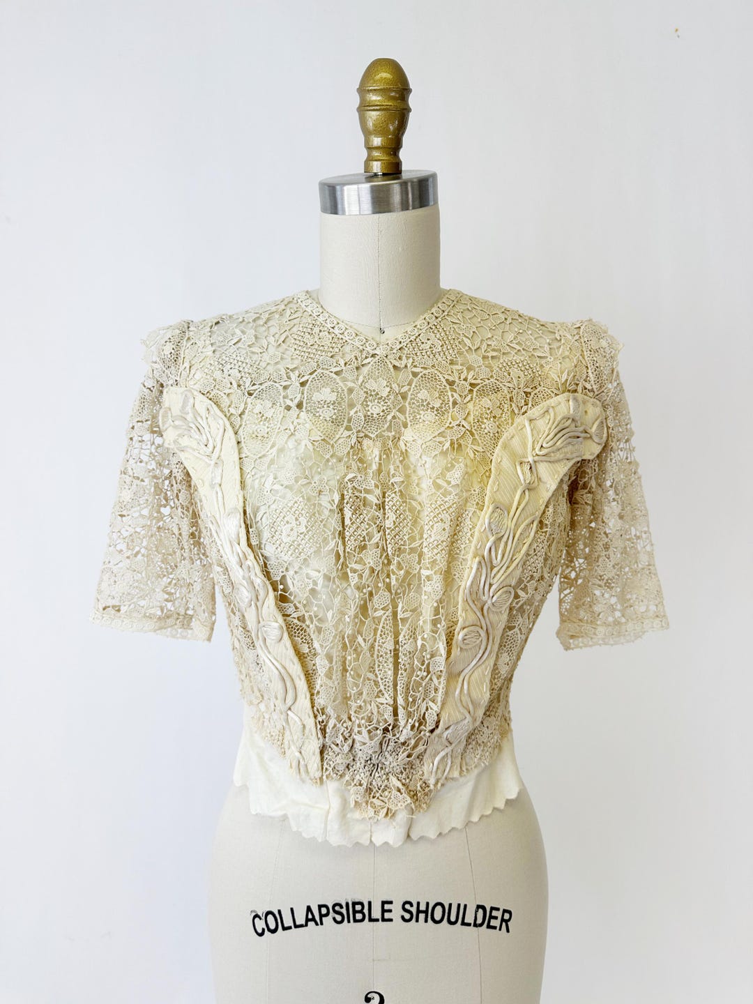 1800s Victorian Lace Top - Etsy