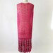 1920s Raspberry Silk Chiffon Beaded Flapper Dress - Etsy