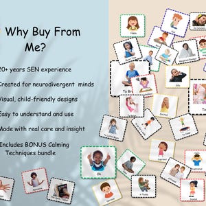 Printable Calm Down Toolkit for Children | Breathing Posters, Grounding ...