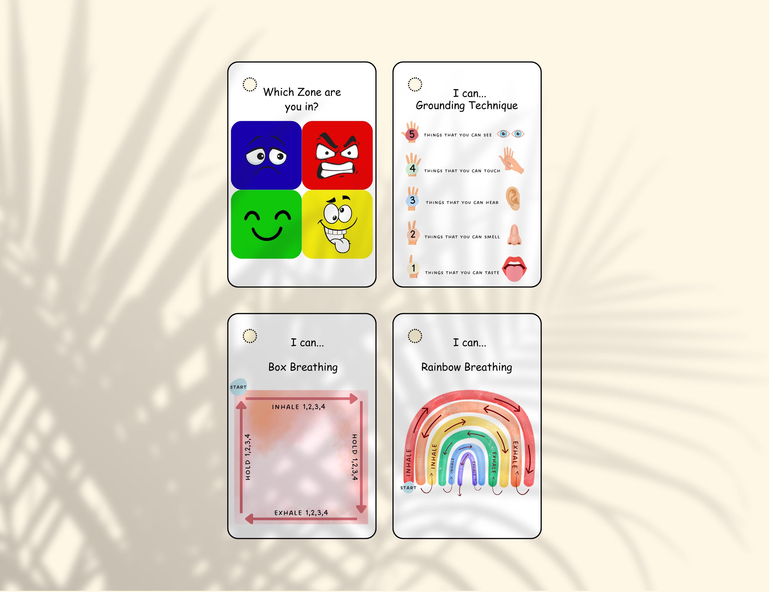 Zones of Regulation Calming Strategies Kit: Autism & SEN Support ...