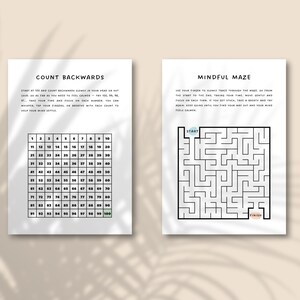 Printable Calm Down Toolkit for Children | Breathing Posters, Grounding ...