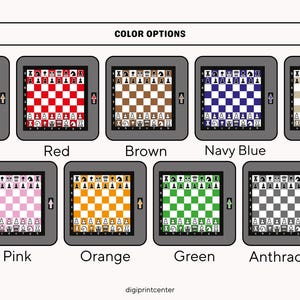Magnetic Fridge Chess Set: Educational Family Fun - Etsy