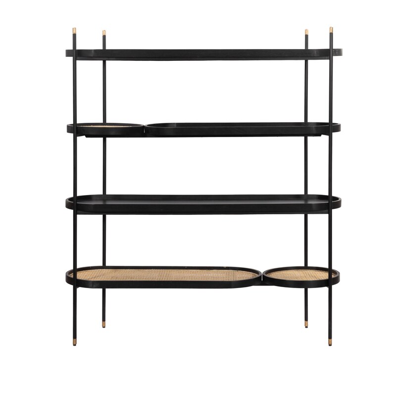 Handcrafted Cane Bookshelf - Etsy