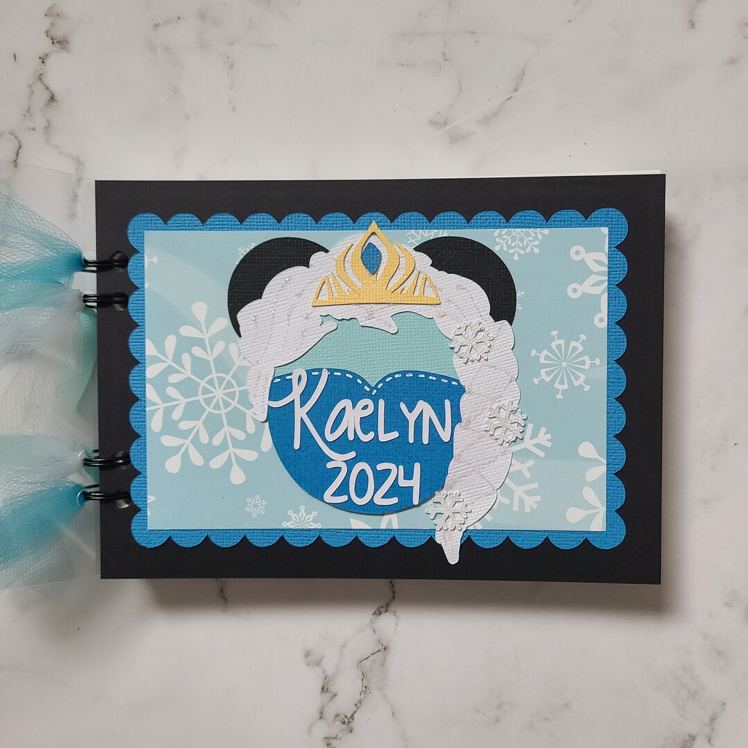 Personalized Disney Autograph Book Inspired by Elsa - Etsy