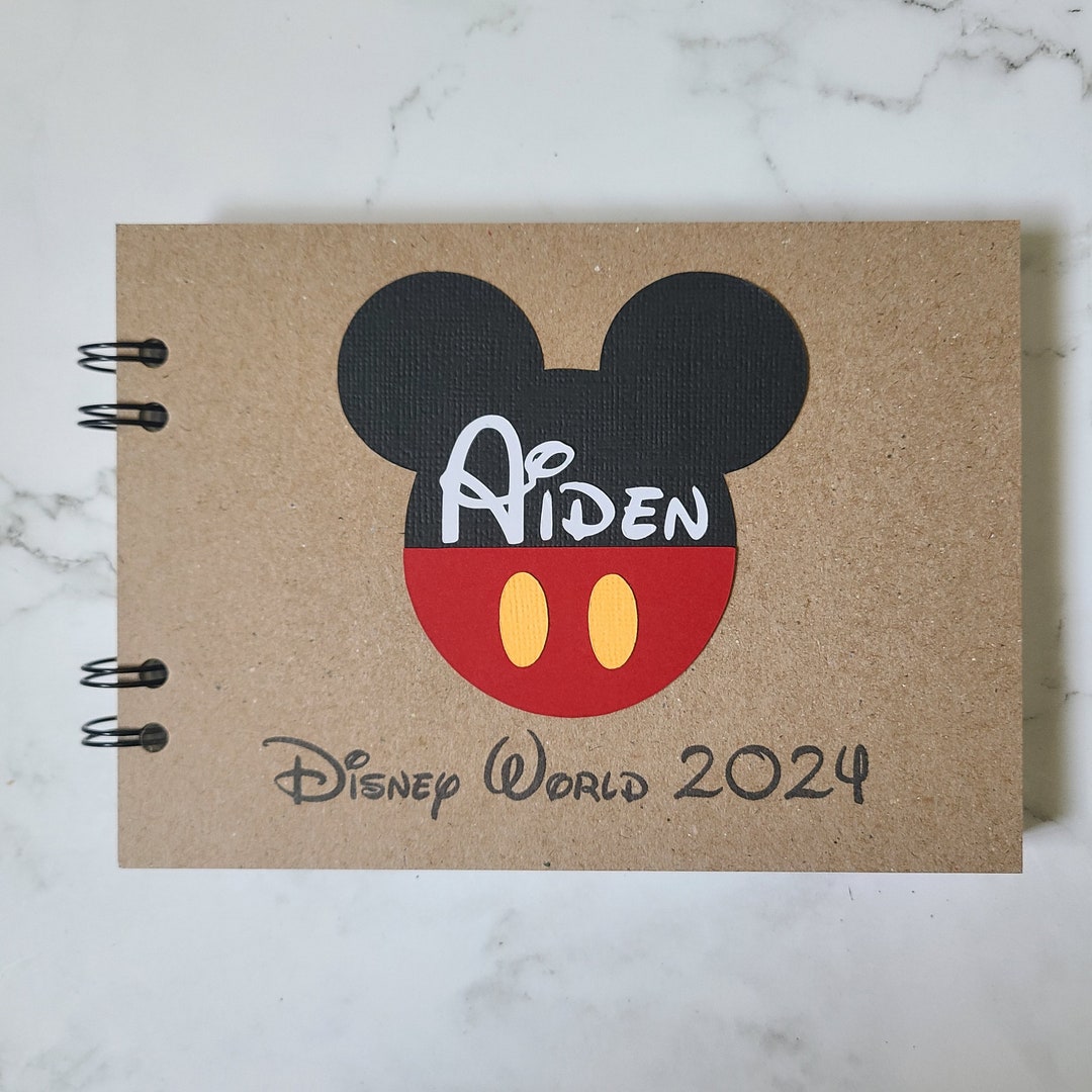 Personalized Disney Autograph Book - Etsy