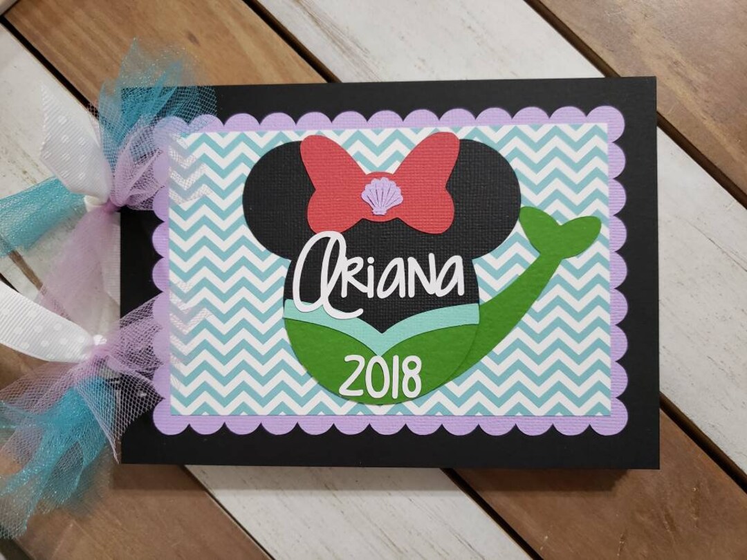 Personalized Disney Autograph Book Inspired by Ariel - Etsy