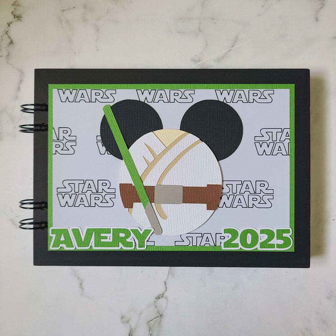 Personalized Disney Autograph Book Inspired by Luke Skywalker - Etsy