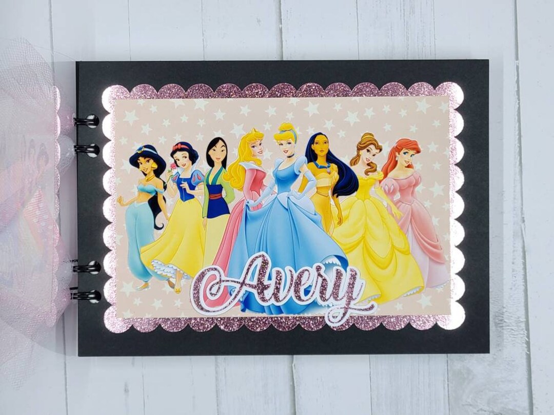 Personalized Disney Princess Autograph Book - Etsy