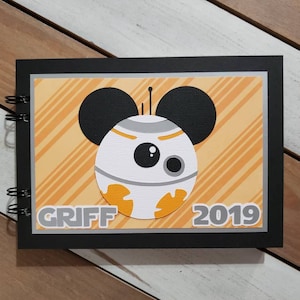 Personalized Disney Autograph Book Inspired by BB8 - Etsy