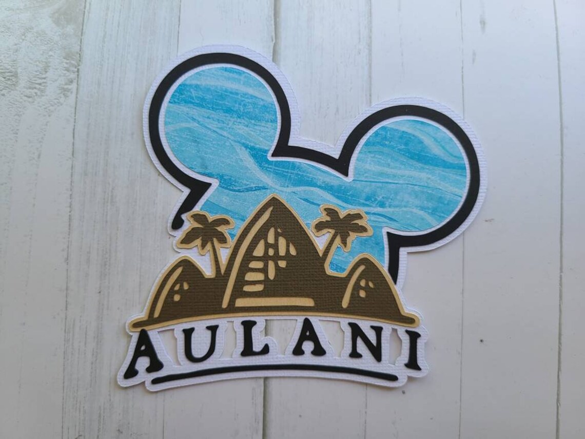 Aulani Title Die Cut - Etsy