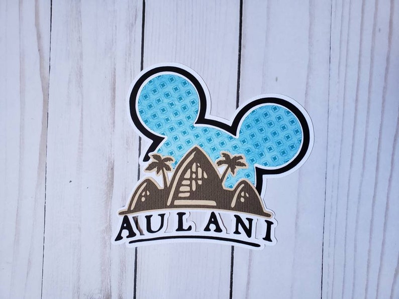 Aulani Title Die Cut - Etsy