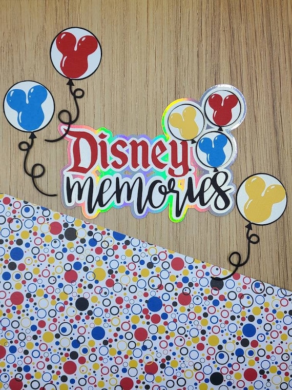 Disney Memories Die Cuts - Etsy