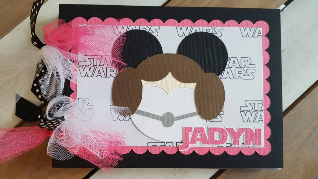 Personalized Disney Autograph Book Inspired by Princess Leia - Etsy