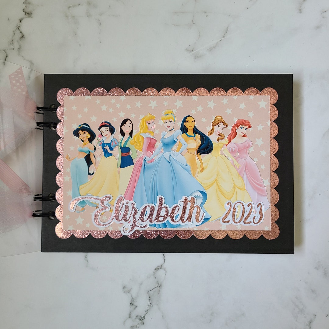 Personalized Disney Princess Autograph Book - Etsy