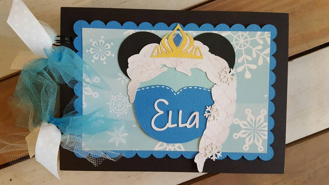 Personalized Disney Autograph Book Inspired by Elsa - Etsy