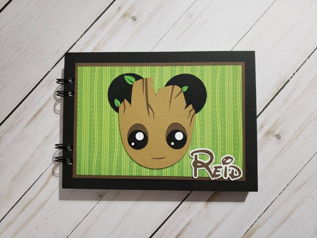 Personalized Disney Autograph Book Inspired by Groot - Etsy