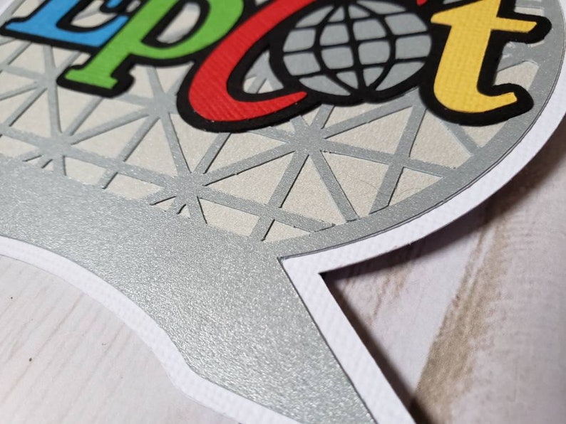 Epcot Title Die Cut - Etsy