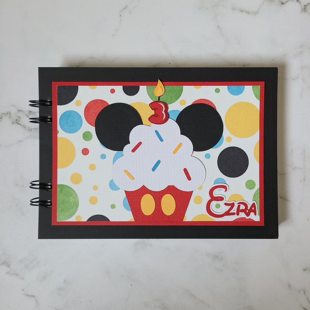 Personalized Birthday Disney Autograph Book - Etsy