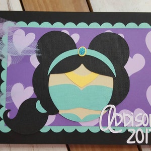 Personalized Disney Autograph Book Inspired by Jasmine - Etsy