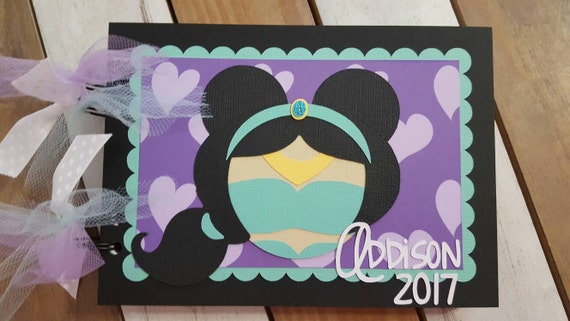 Personalized Disney Autograph Book Inspired by Jasmine - Etsy