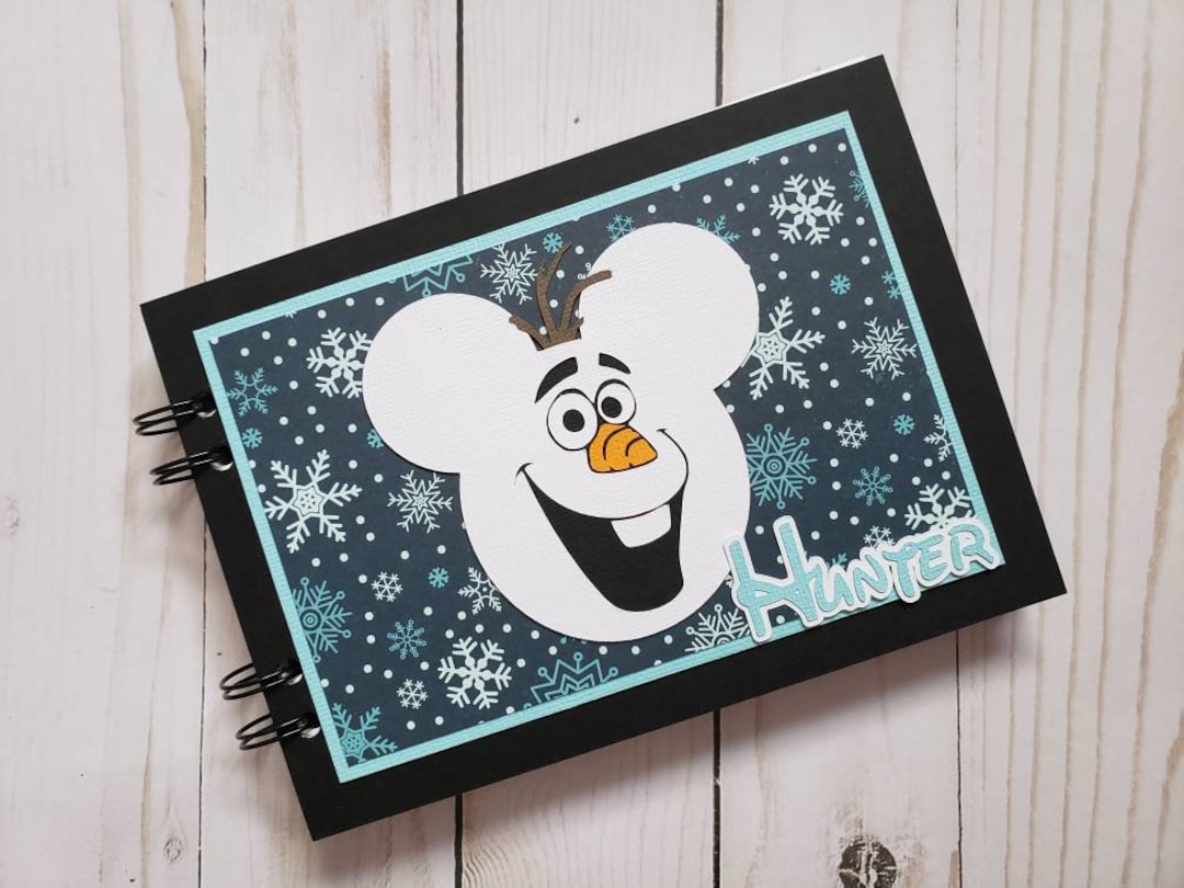 Personalized Disney Autograph Book Inspired by Olaf - Etsy