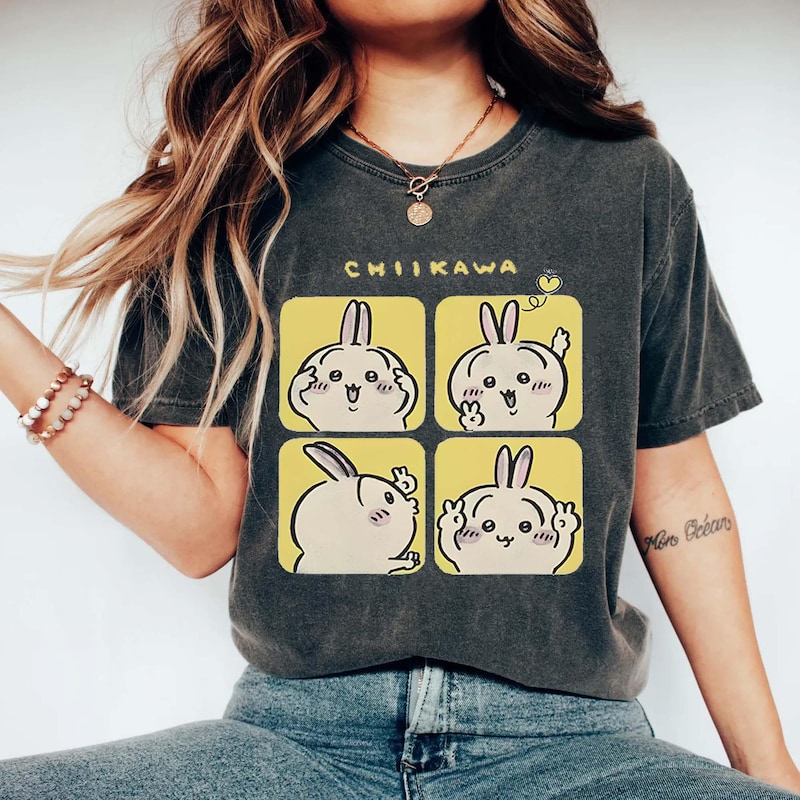 Cute Chikawa Meme T Shirt - Etsy